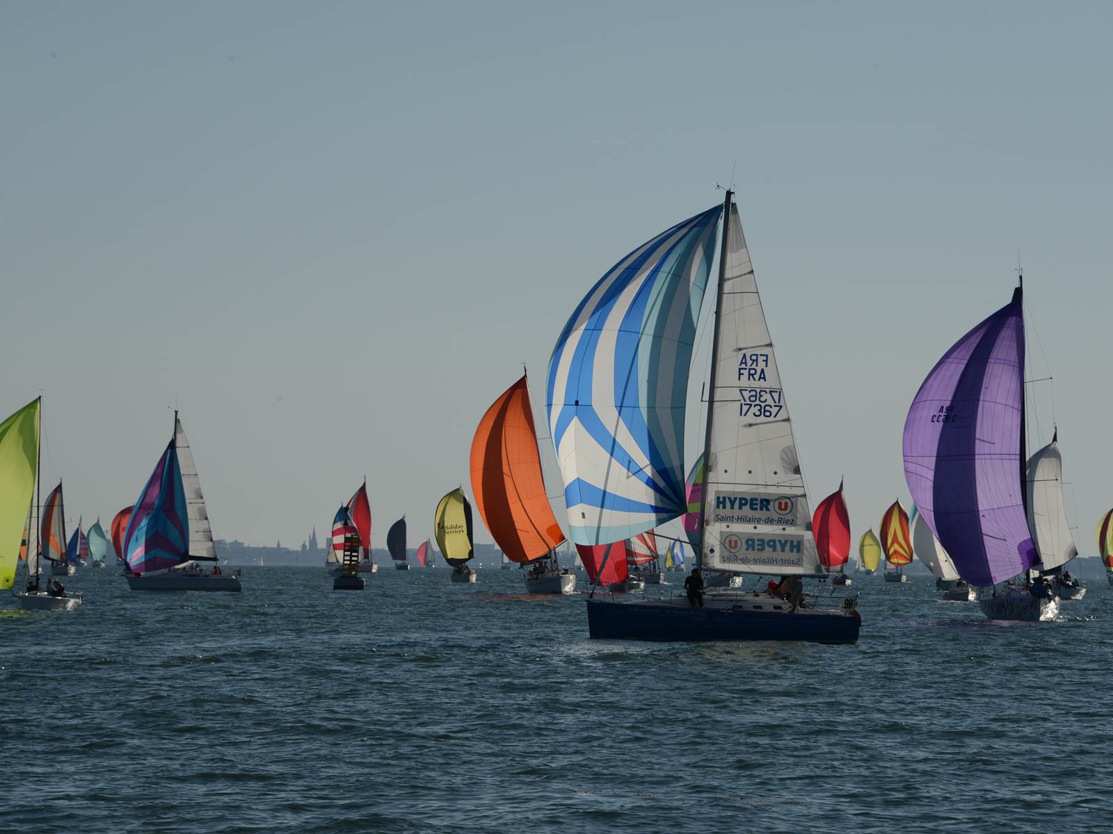Envol à voile - RIVEDOUX PLAGE - FRANCE